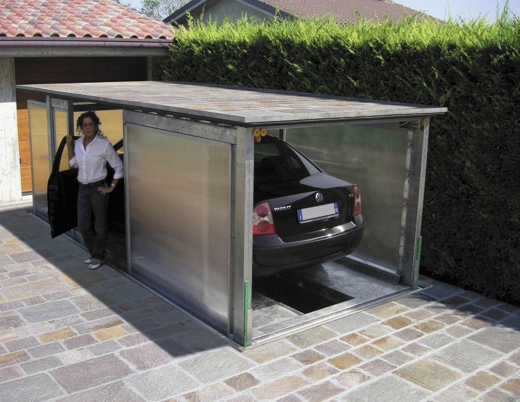 Box enterré pour une voiture - Garage souterrain - RAF